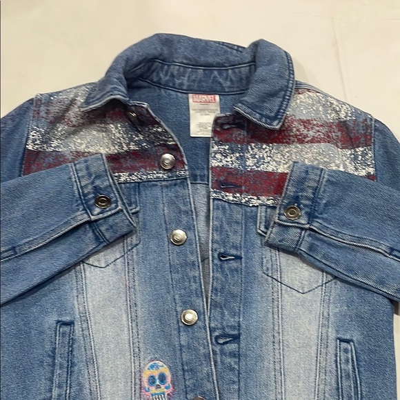 Marvel | Jackets & Coats | Disney Store Marvel Kids Denim Jacket | Poshmark